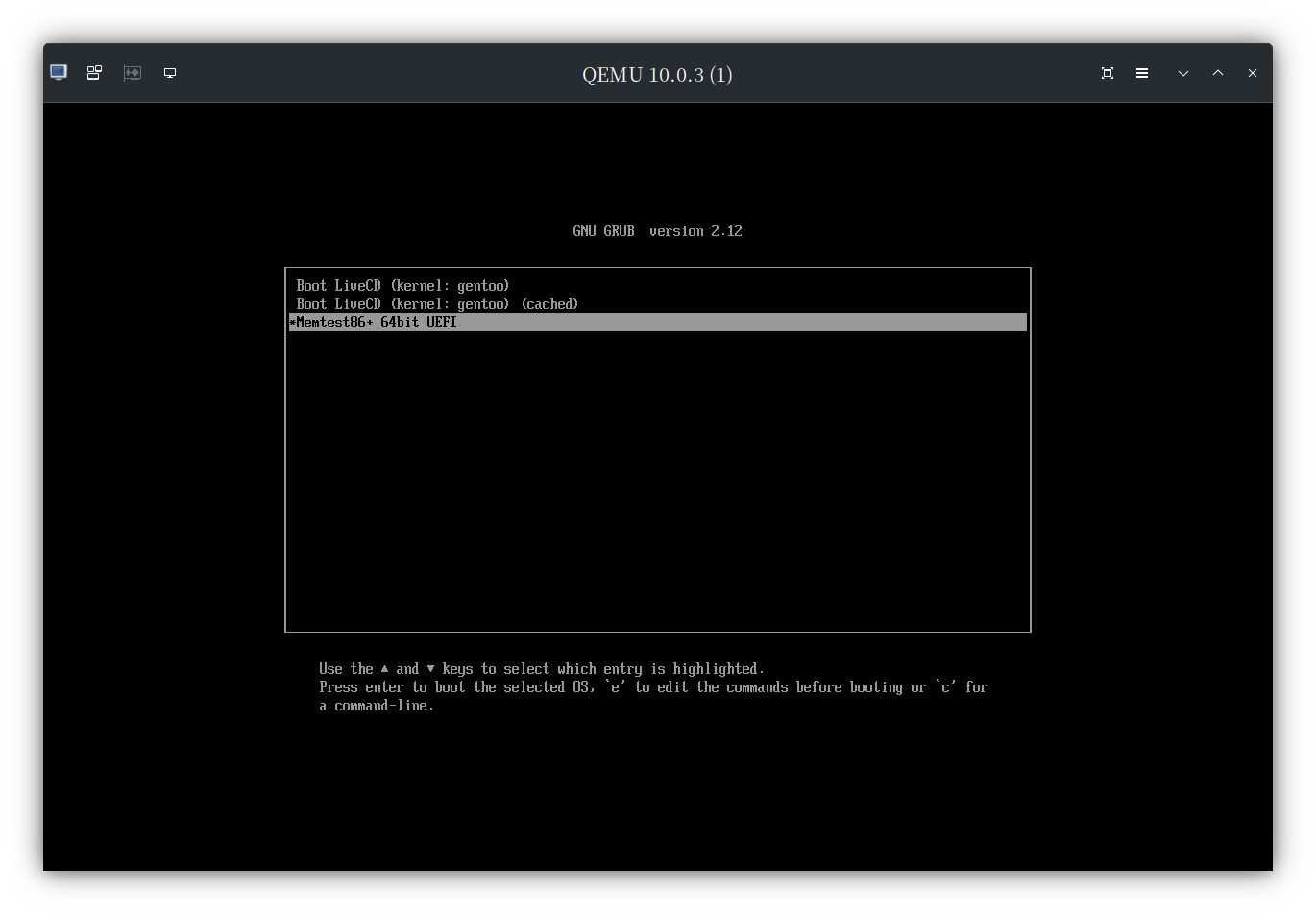 qemu 第七篇：还算优雅地安装 gentoo (上）：efi Boot + KDE+ OpenRC - 知乎