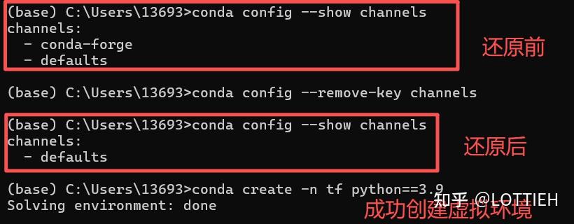记录conda安装虚拟环境报错解决CondaValueError: Malformed version string '~': invalid character(s). - 知乎