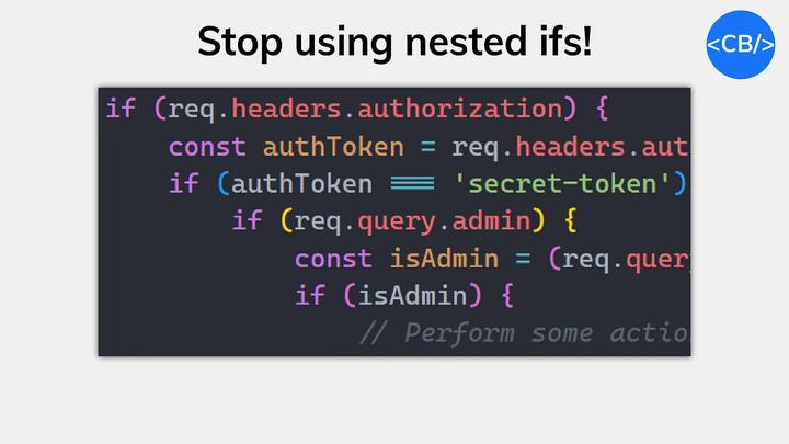 Stop using nested ifs！ - 知乎