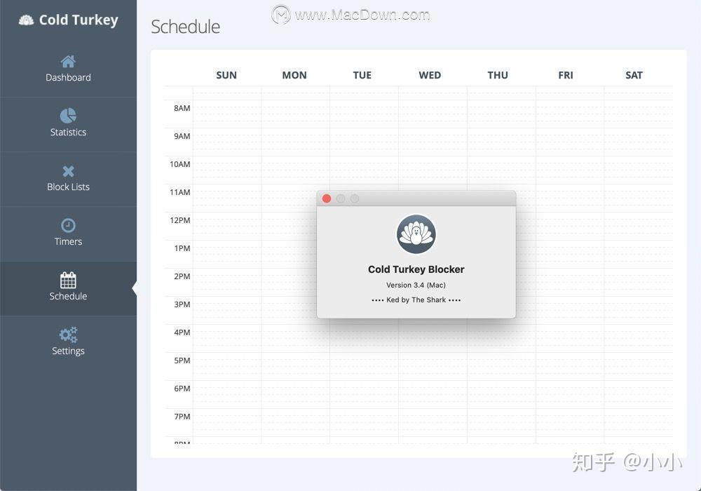 Cold Turkey for Mac(限制访问网站工具) v3.4 - 知乎