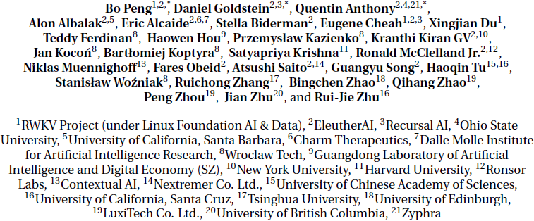 如何评价最新的RWKV论文 (arXiv 2305.13048)？ - 知乎