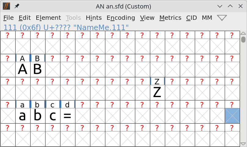 How font systems differ in shaping glyphs with variation selectors ...