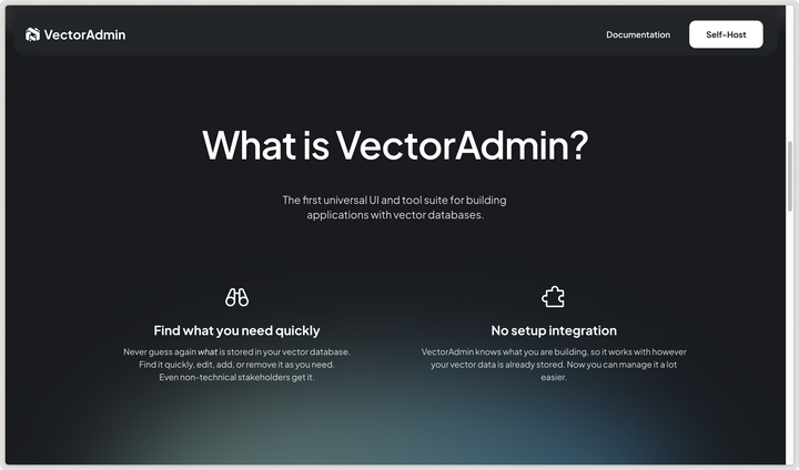 向量数据库管理难题怎么破？Vector Admin或是最佳答案！ - 知乎