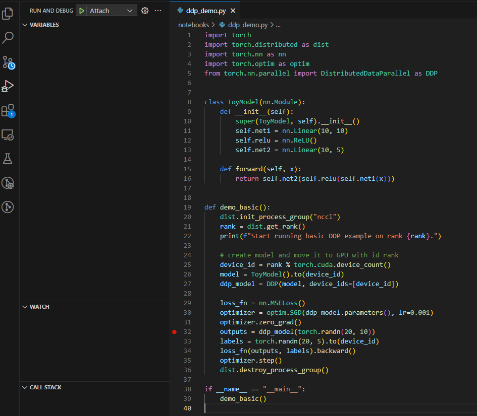 VS Code + debugpy 调试 PyTorch 多卡程序 - 知乎