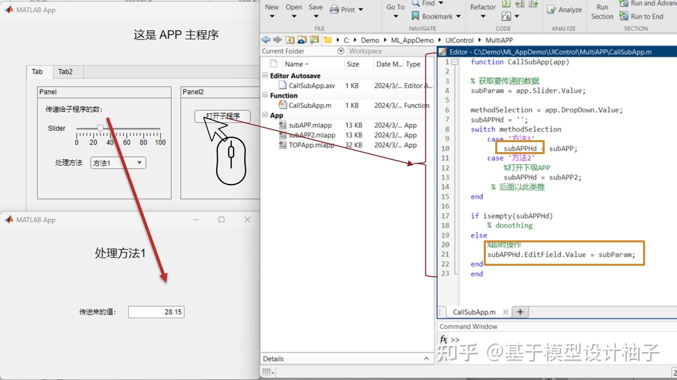 MATLAB App Designer 01 界面切换以及调用 - 知乎