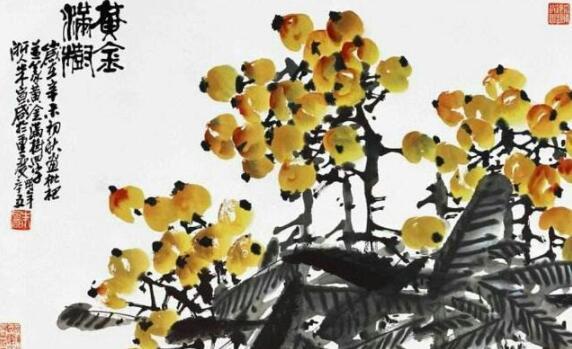 枇杷已熟粲金珠，桑落初尝滟玉蛆——国画枇杷作品欣赏 - 知乎