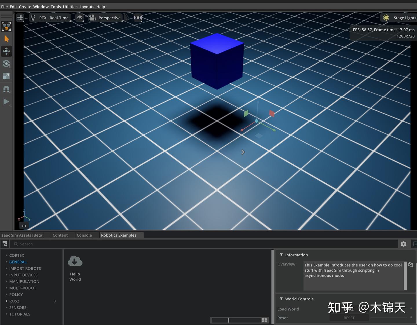 【Isaac Sim 4.5.0】Tools and Tutorials - Python Scripting - Core API ...
