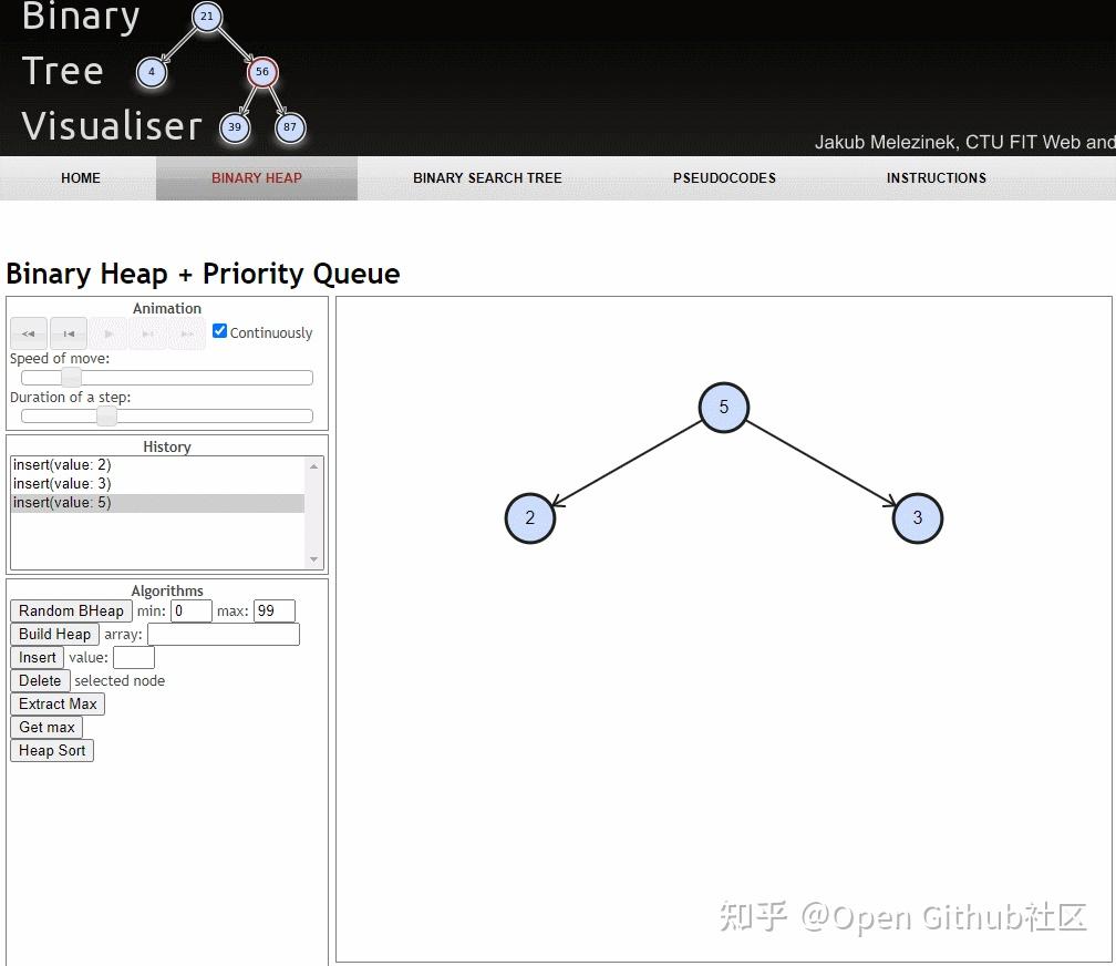 一个可视化算法工具:algorithm-visualizer 47.4k⭐ - 知乎