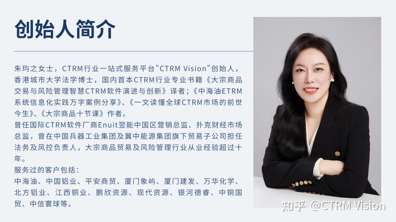 什么是CTRM？| CTRM Vision入门系列 - 知乎