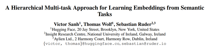 HMTL: 针对语义任务的层级多任务学习模型 - 知乎
