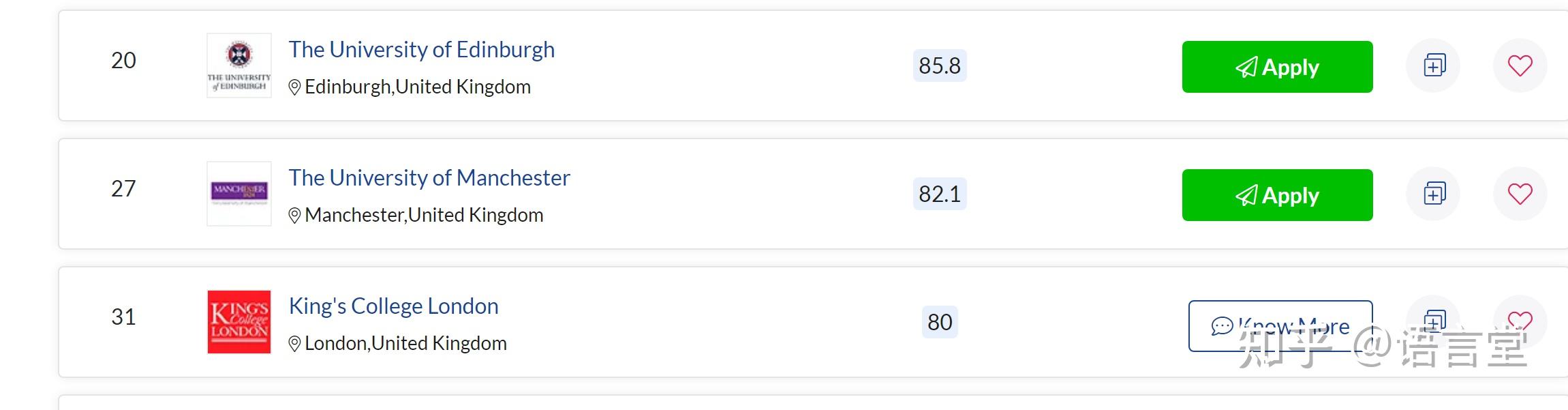 曼彻斯特大学和伦敦国王学院kcl该如何选择？? - 知乎