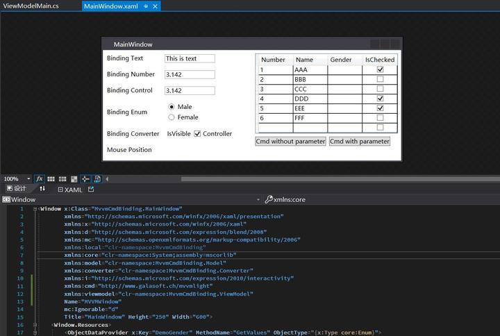 【1.7 MVVM：数据绑定、命令绑定】WPF案例代码解析 - 知乎
