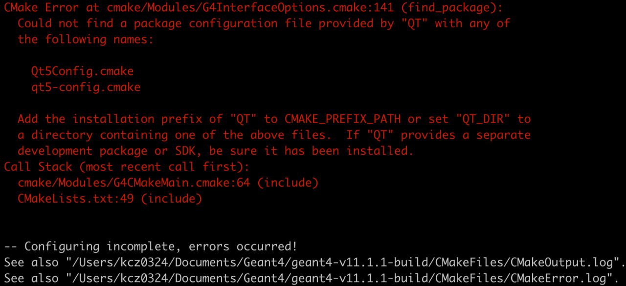Mac安装Geant4记录 - 知乎