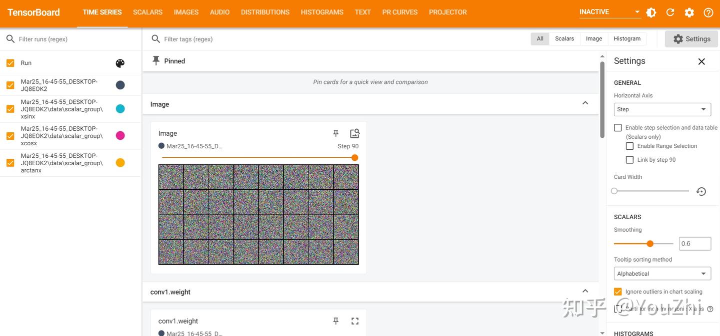 数据可视化：TensorboardX安装及使用 - 知乎