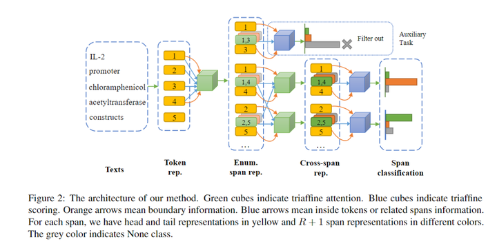 span异质信息融合-嵌套实体-Fusing Heterogeneous Factors with Triaffine Mechanism for Nested NER - 知乎