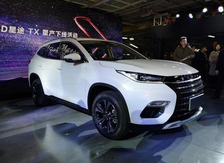 奇瑞高端品牌车型星途TX下线，要跟领克01、WEY VV7抢市场？ - 知乎