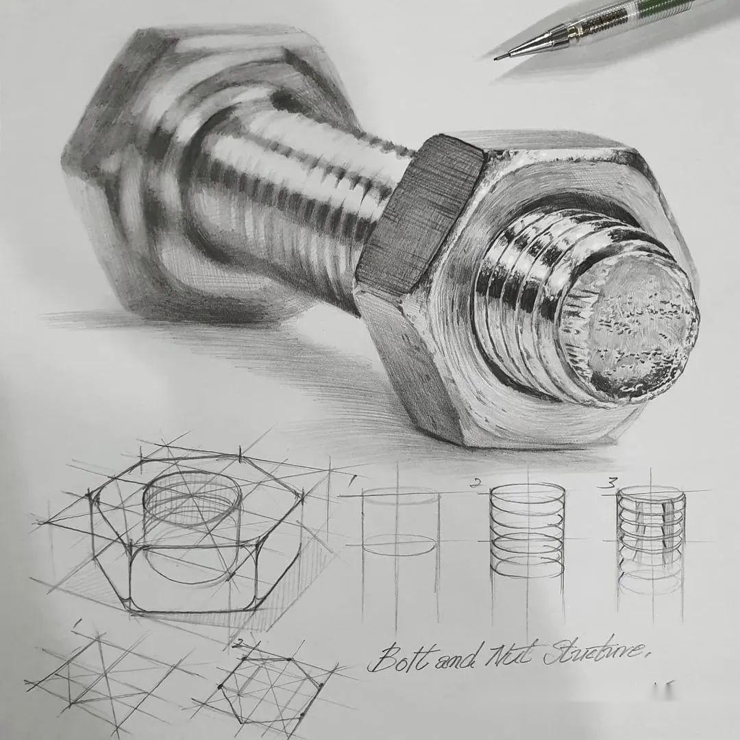 素描大神【anjjaemi】的神作欣赏 - 知乎
