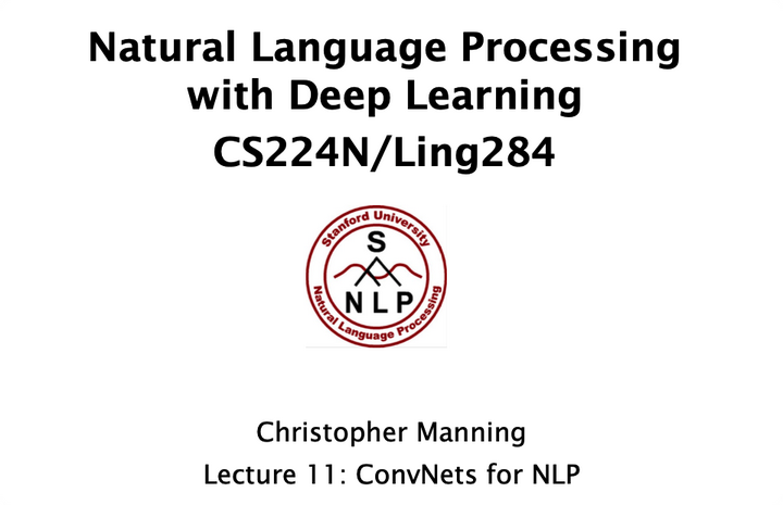 [CS224n笔记] L11 ConvNets for NLP - 知乎