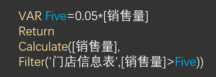 PowerBI公式 - VAR - 知乎