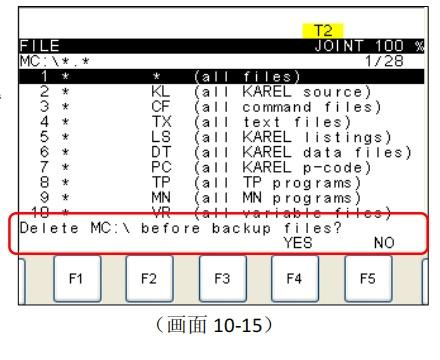 FANUC机器人程序员教材--第十章 备份/加载 - 知乎