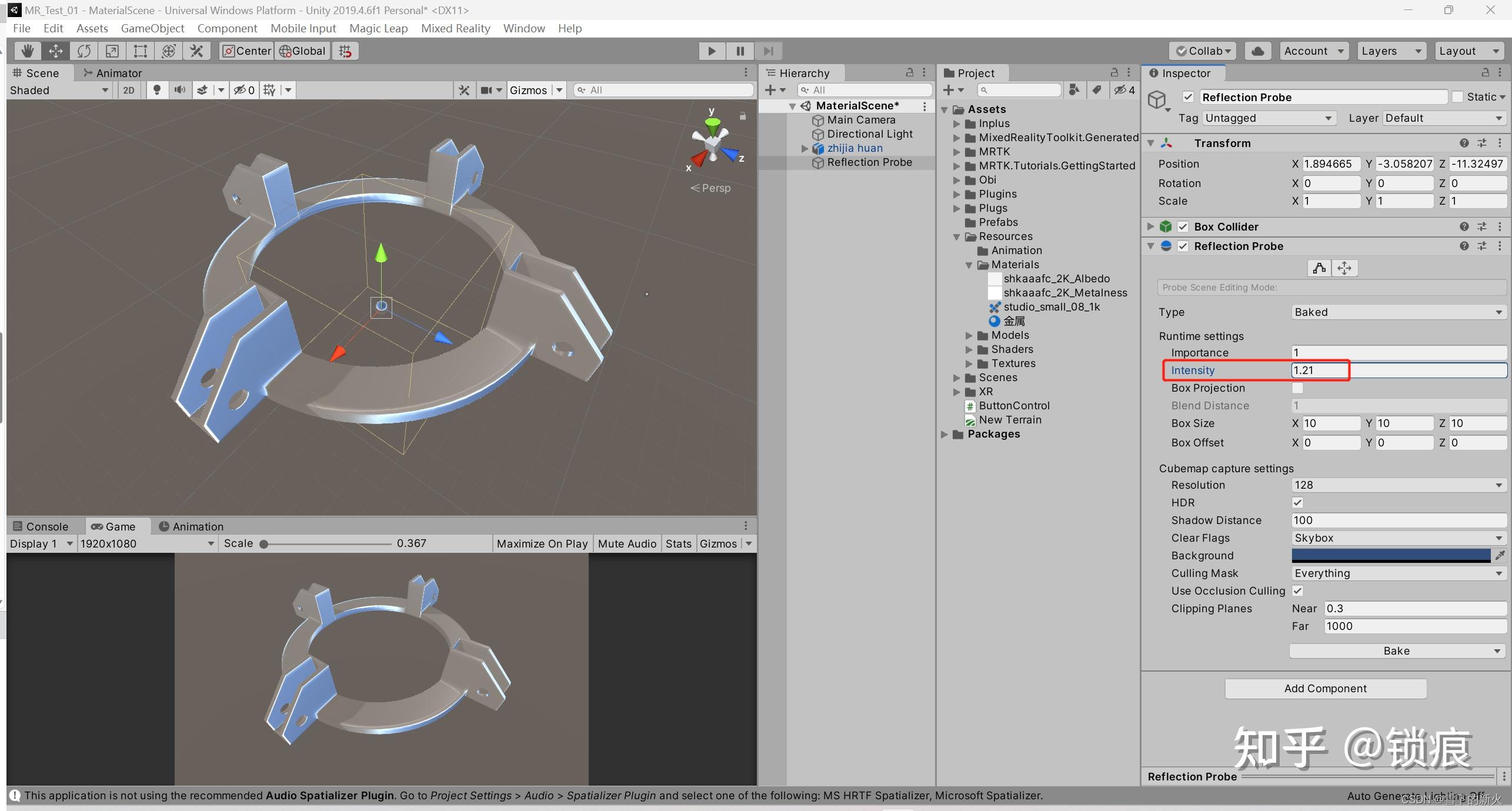 unity怎么样里呈现出效果更好、细节丰富的金属材质? - 知乎