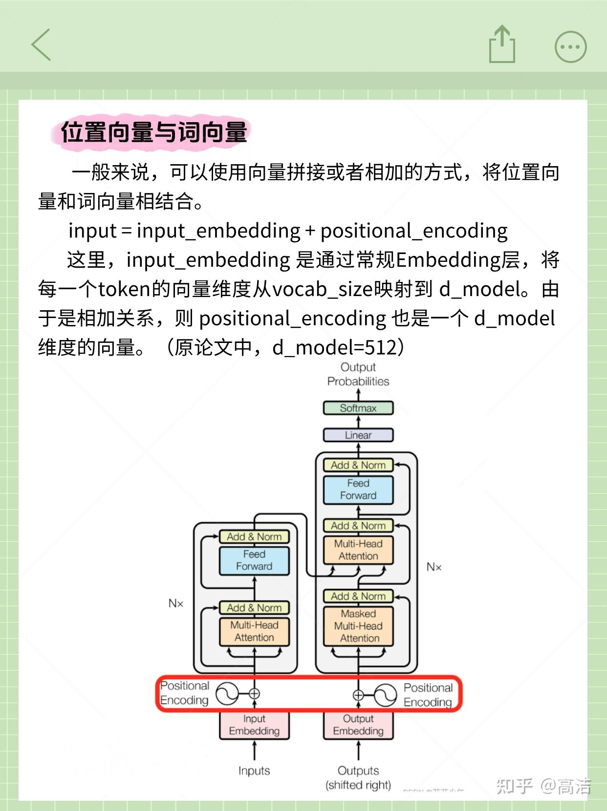 深入理解 Positional Encoding位置编码 - 知乎