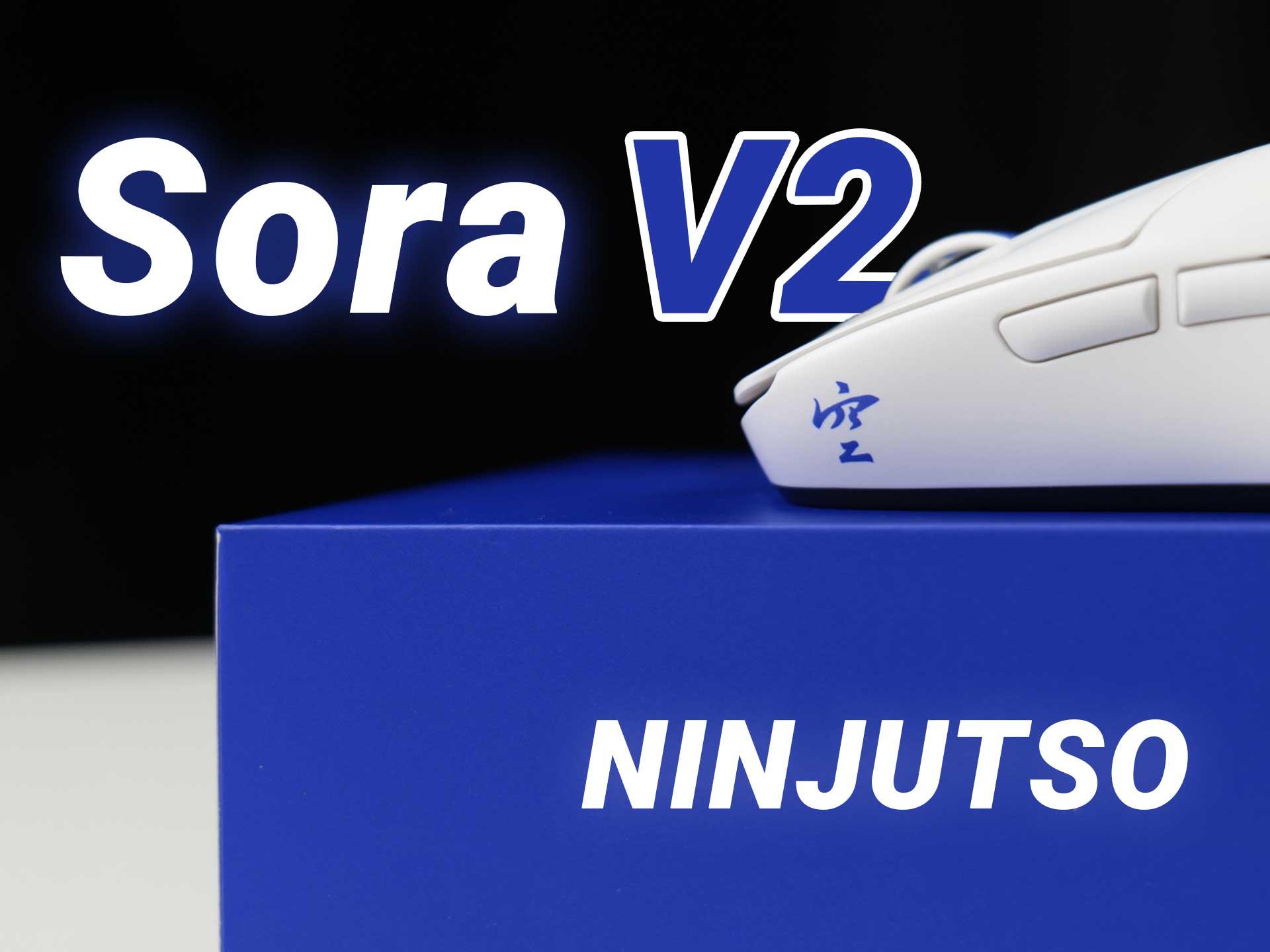 39g！现阶段无孔轻量化鼠标天花板！NINJUTSO SORA V2鼠标上手分享 - 知乎