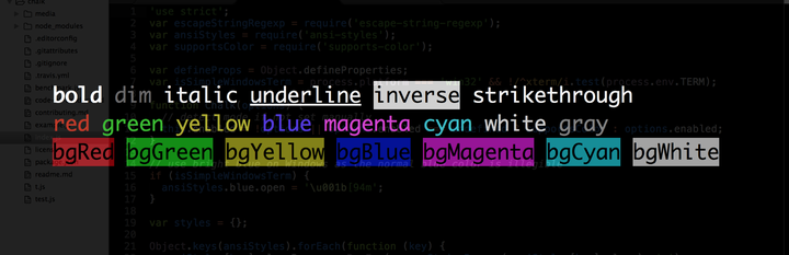 Node.js Color 模块实现入门浅析 - 知乎