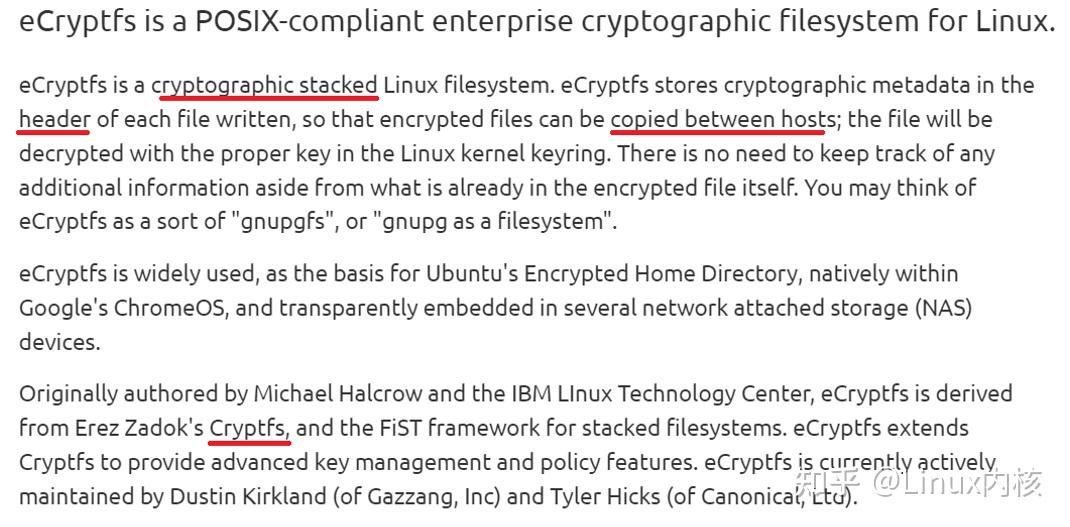 linux内核安全技术——磁盘加密技术概述和eCryptfs详解 - 知乎