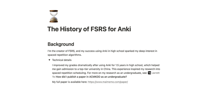FSRS for Anki 发展史 - 知乎