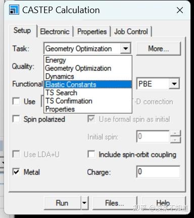 基于Material Studio软件CASTEP模块弹性常数的计算及可视化实现 - 知乎