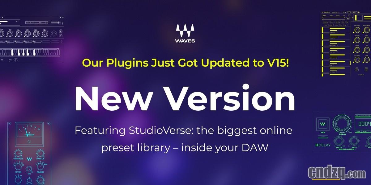 更新大量插件，Waves V15 插件库发布 - 知乎