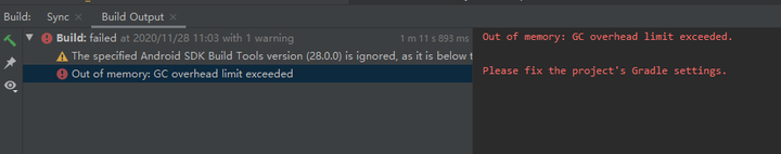 Android Studio Build 时 GC overhead limit exceeded - 知乎