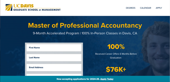 美国研究生项目 | 加州大学戴维斯分校 - 会计学硕士 - University of California, Davis-Master of ...