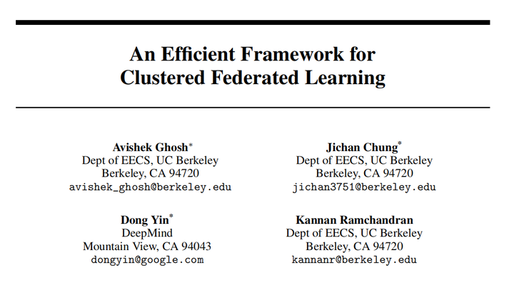 【联邦学习论文分享07】Clustered Federated Learning - 知乎