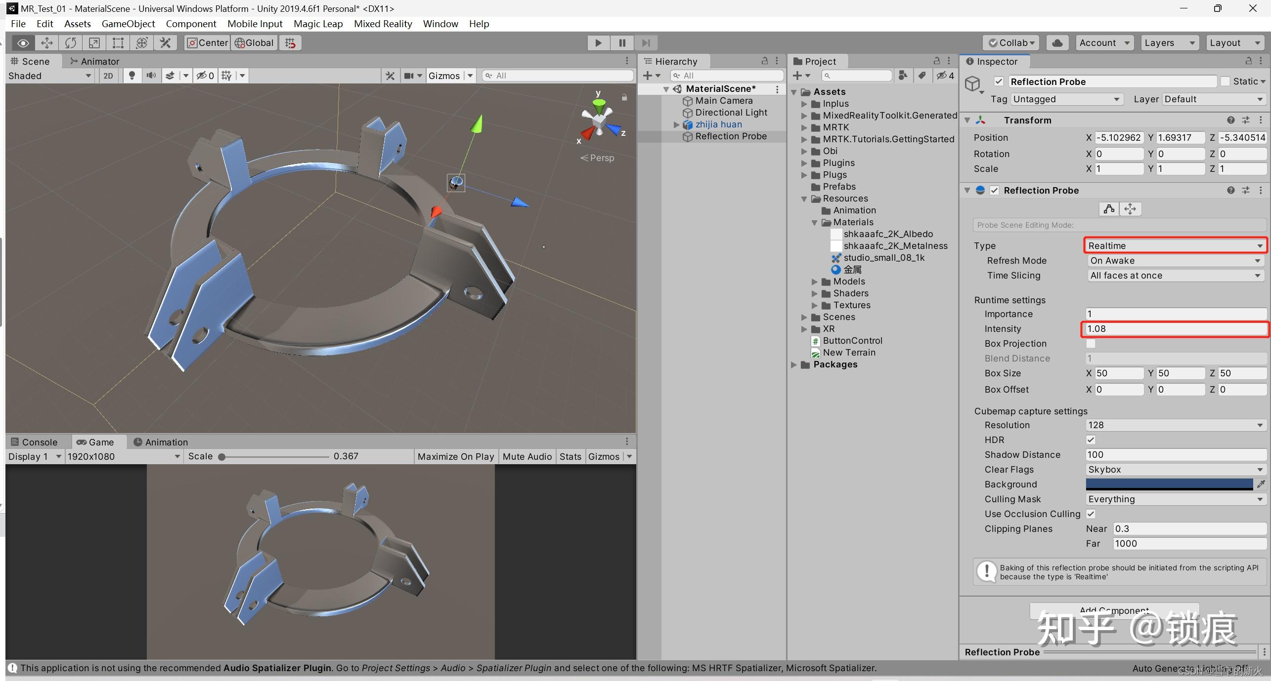 unity怎么样里呈现出效果更好、细节丰富的金属材质? - 知乎