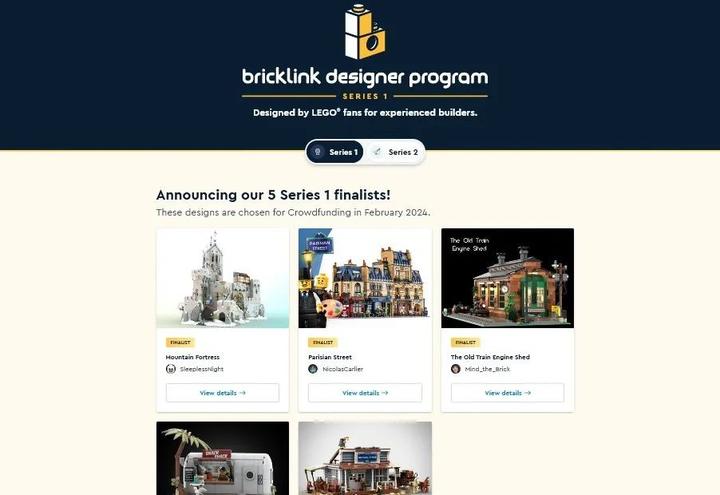 乐高BrickLink设计师计划第一赛季5件入围作品正式揭晓 - 知乎