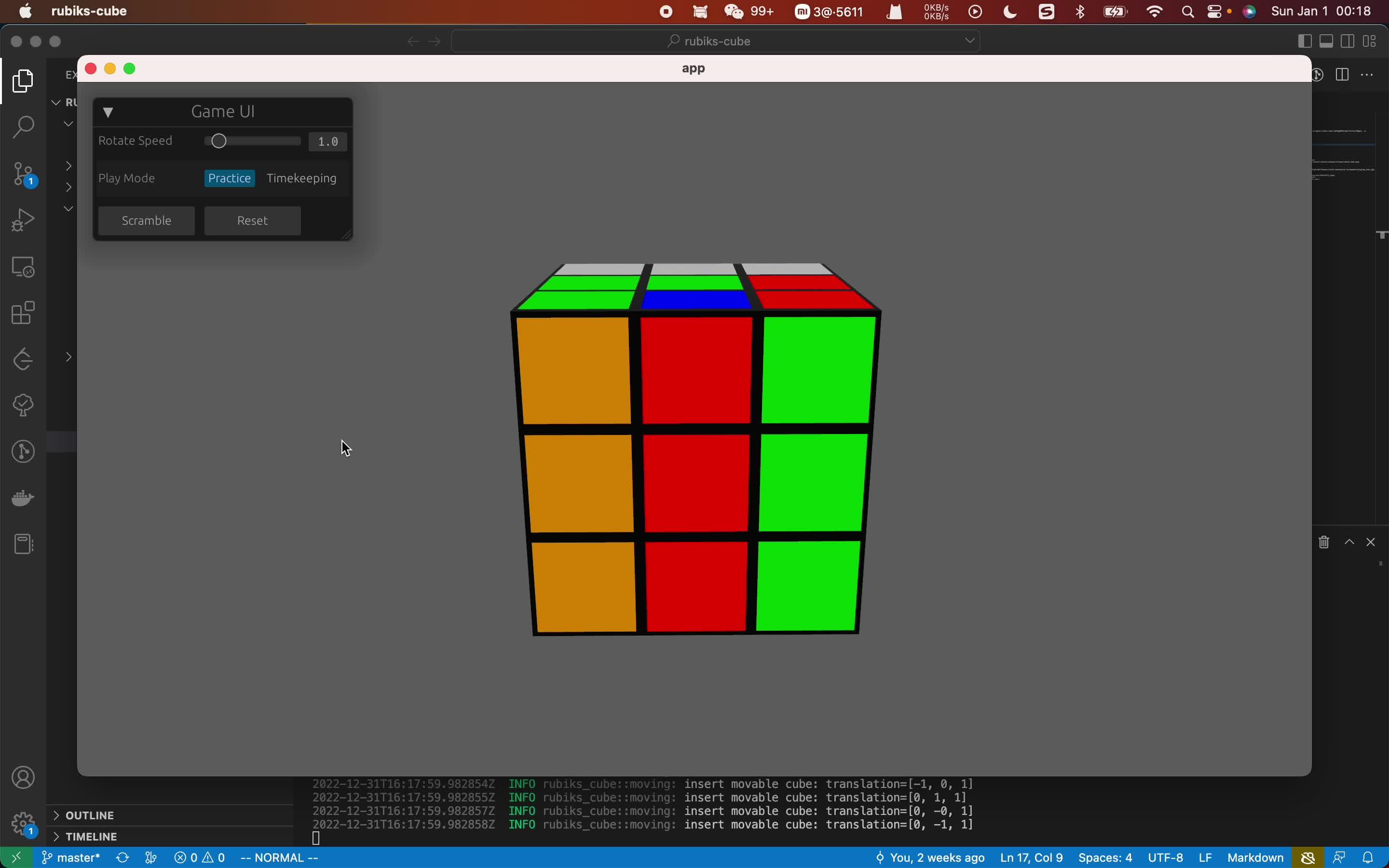 Bevy引擎制作魔方模拟器游戏 - 知乎