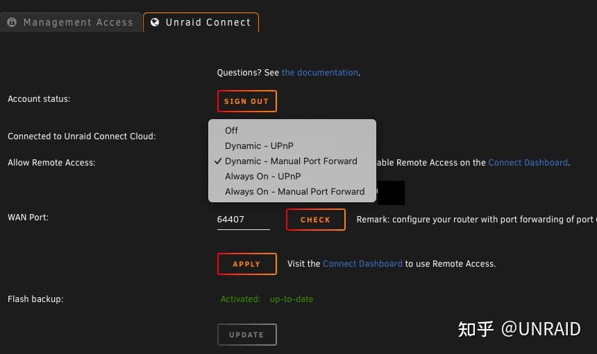 Unraid最值得入正之Unraid Connect完全使用指南 - 知乎