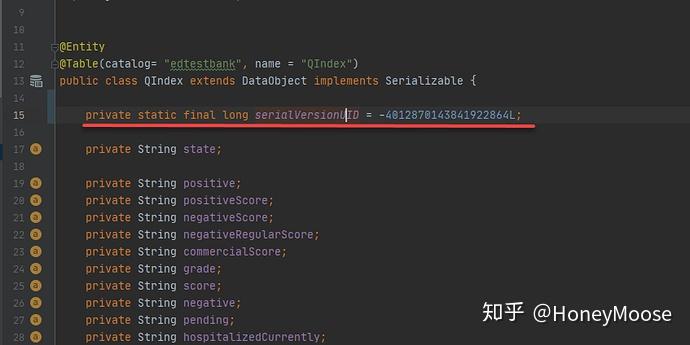 Intellij IDEA 如何自动生成 serialVersionUID - 知乎
