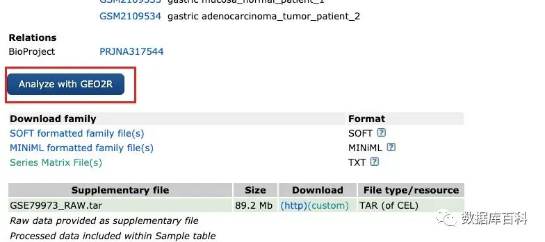 GEO2R差异表达分析软件 - 知乎