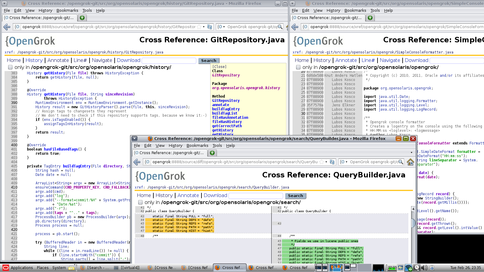 搭建大型源码阅读环境——使用 OpenGrok - 知乎