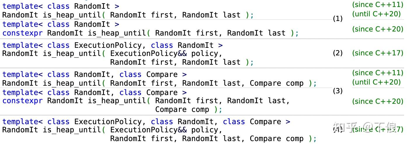 C++标准库算法--Heap Operations - 知乎