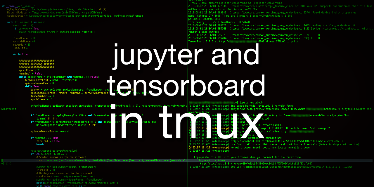 推荐神器Tmux和巨好看的配置文件 - 知乎