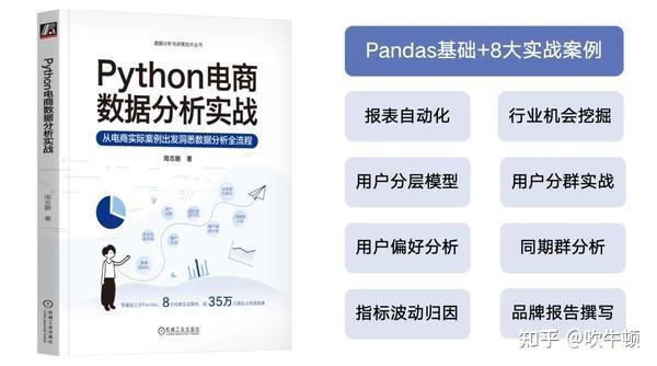 学习python中的pandas有没有好的教程推荐？ - 知乎