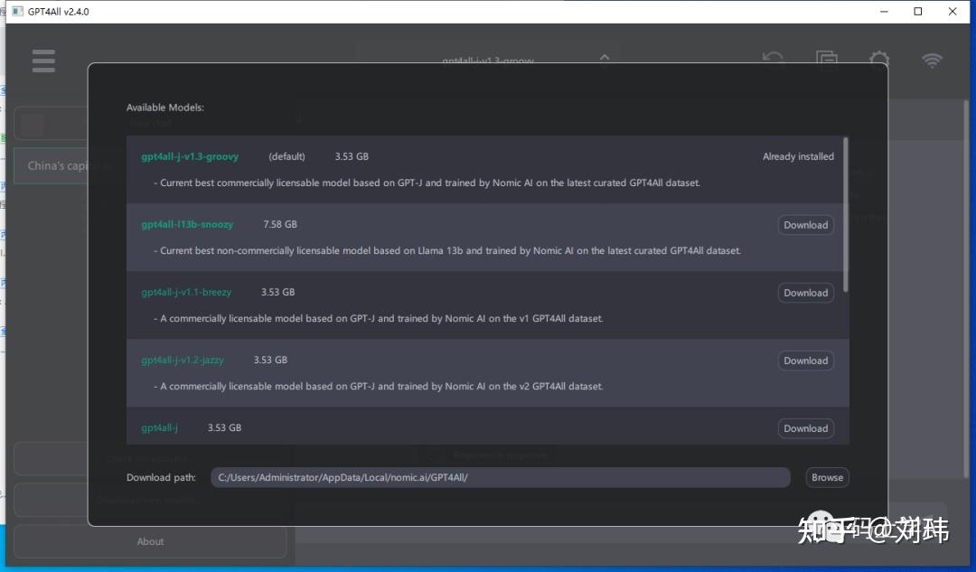 能运行在个人电脑上的GPT：GPT4ALL - 知乎
