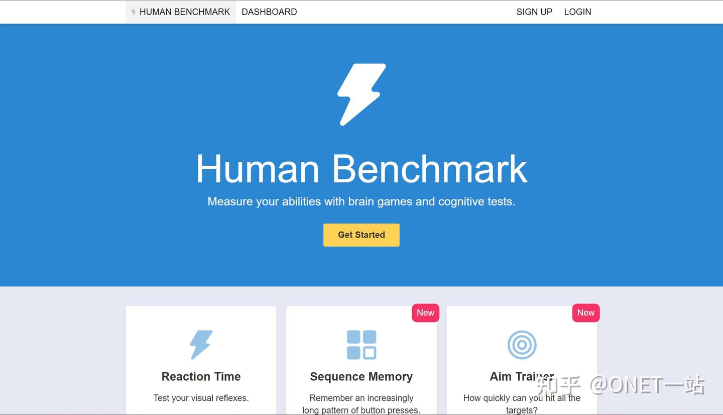 【046】人类基准-测试记忆力和反应速度等素质 - 知乎