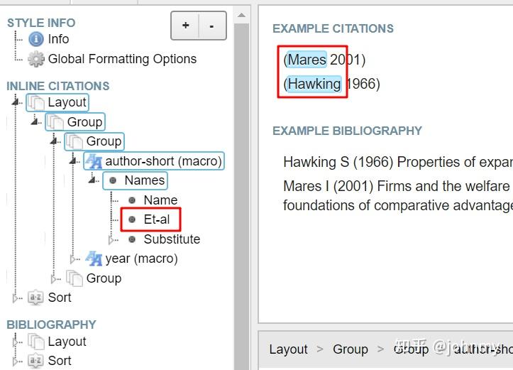 [Zotero]author+year格式下，et al如何变为斜体？ - 知乎