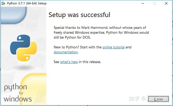 Windows 10安装Python 3.7.x - 知乎