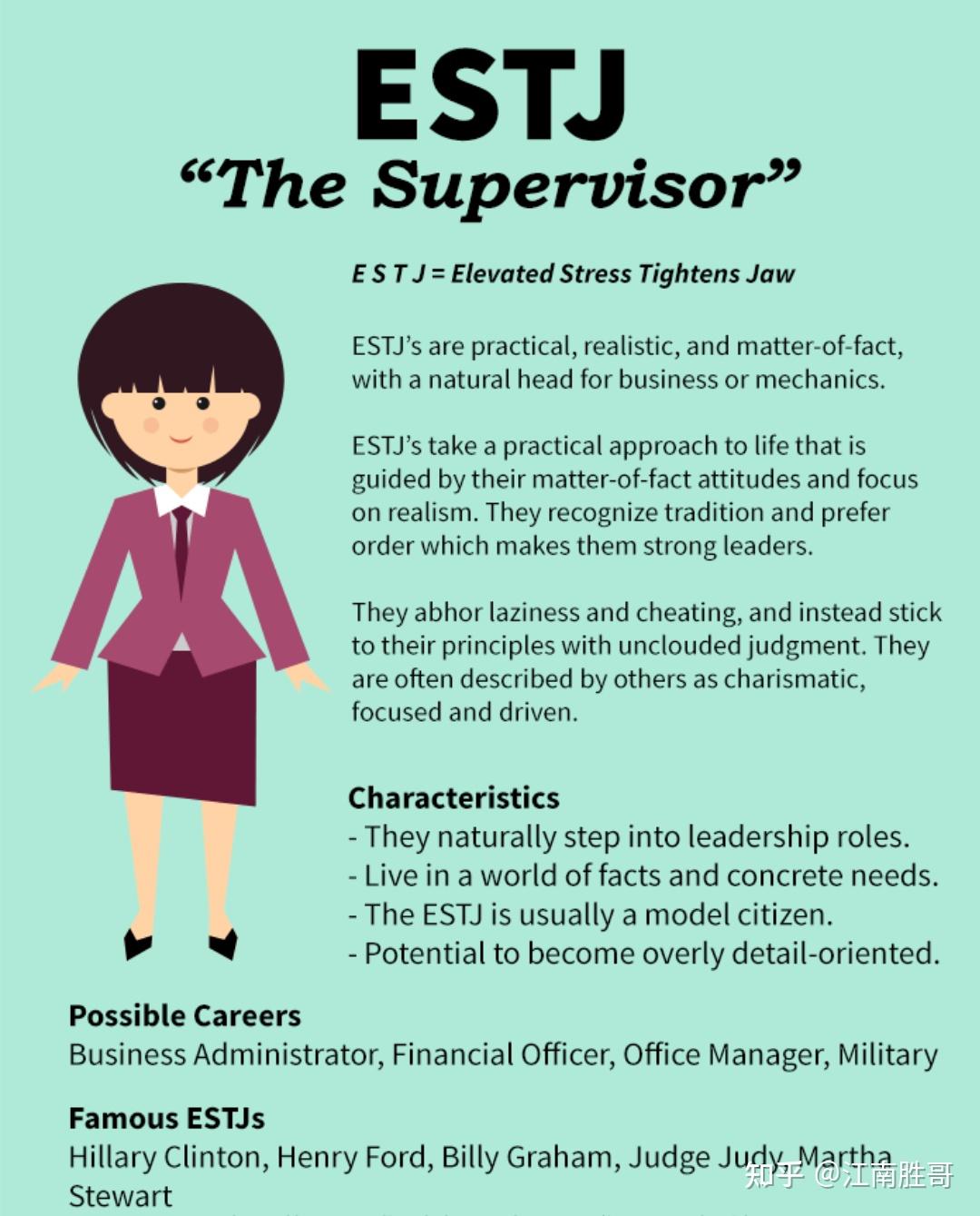 estj - a 和 estj - t 的区别是什么呢？各有什么优势呢？ - 知乎